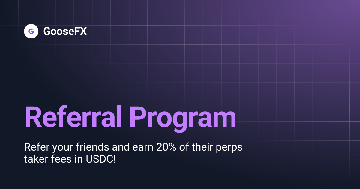 Referral Program | GooseFX